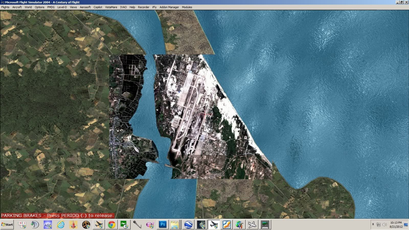 FS2004 - Photoscenery with water surrouding | FSDeveloper